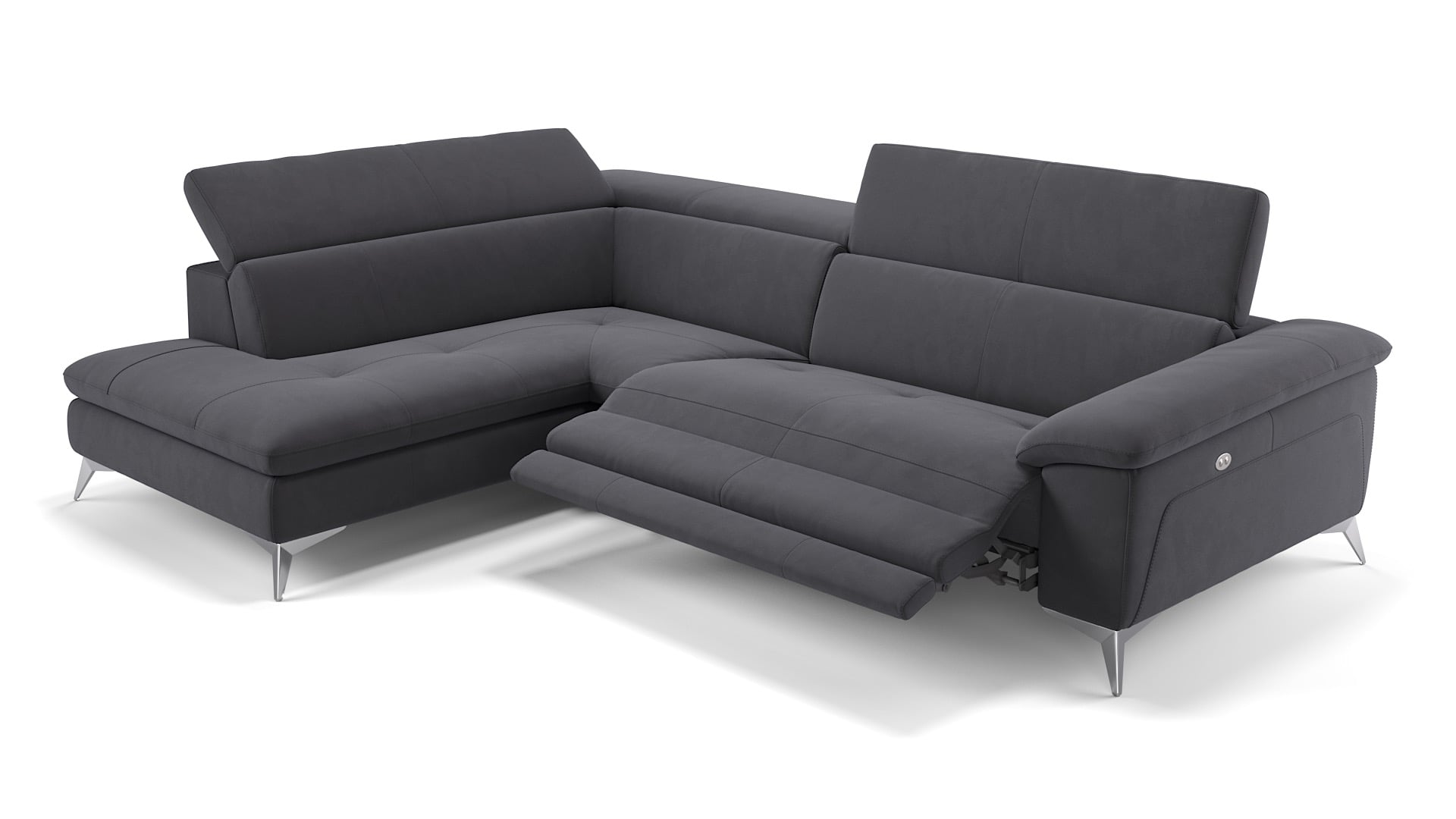 Stella Designer Ecksofa mit Relaxfunktion | Sofanella
