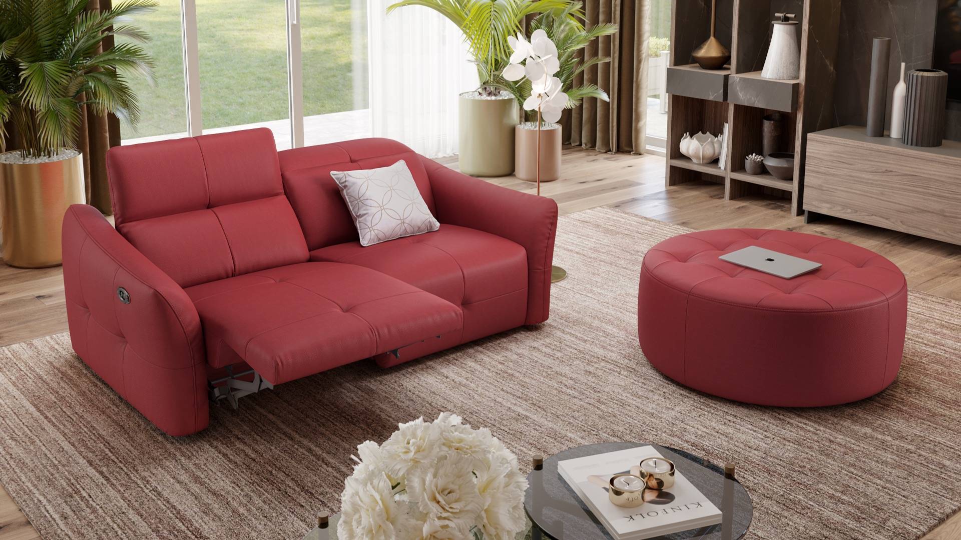 Leder Hocker Casado | Sofanella