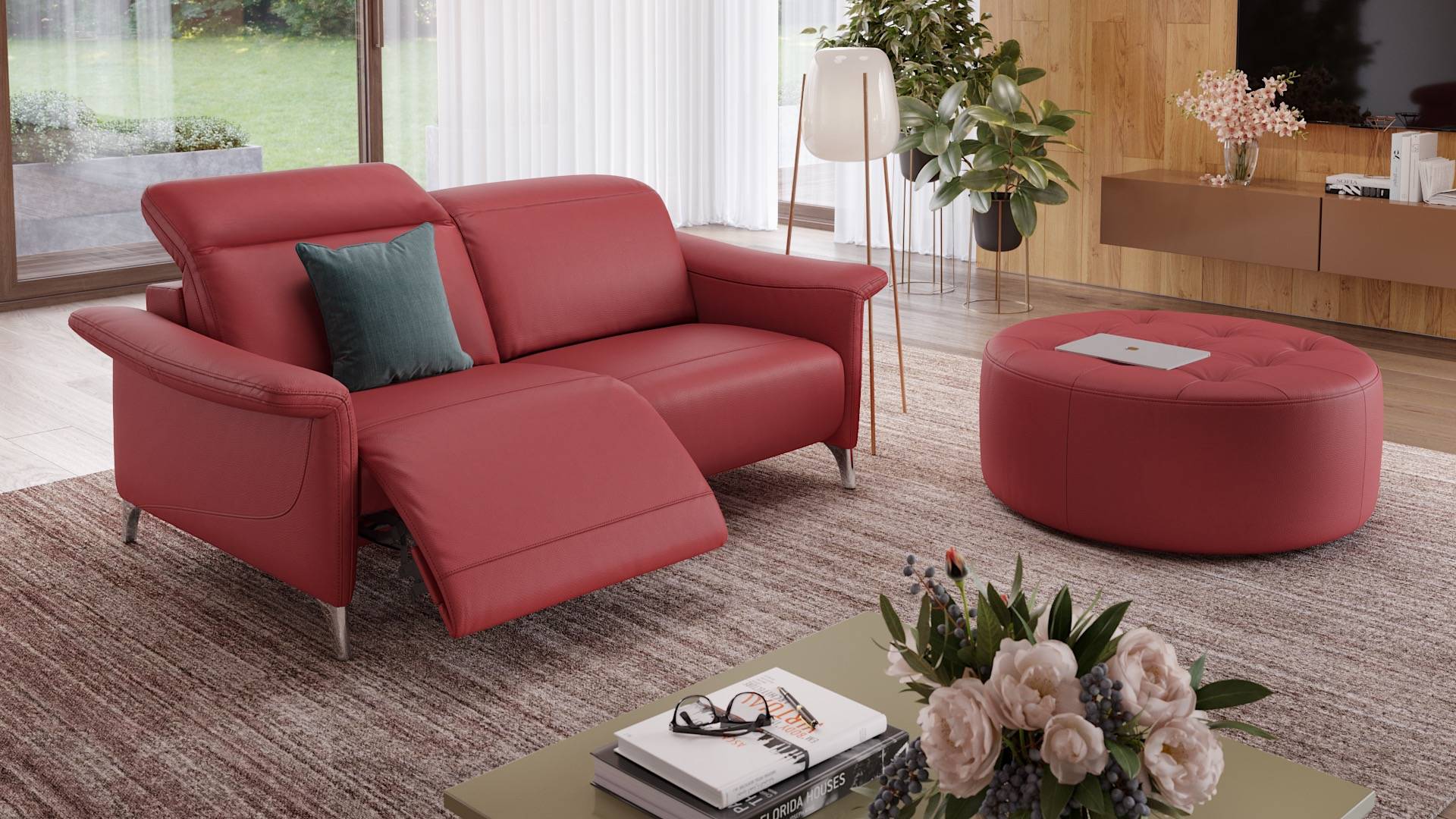 Leder Hocker Casado | Sofanella