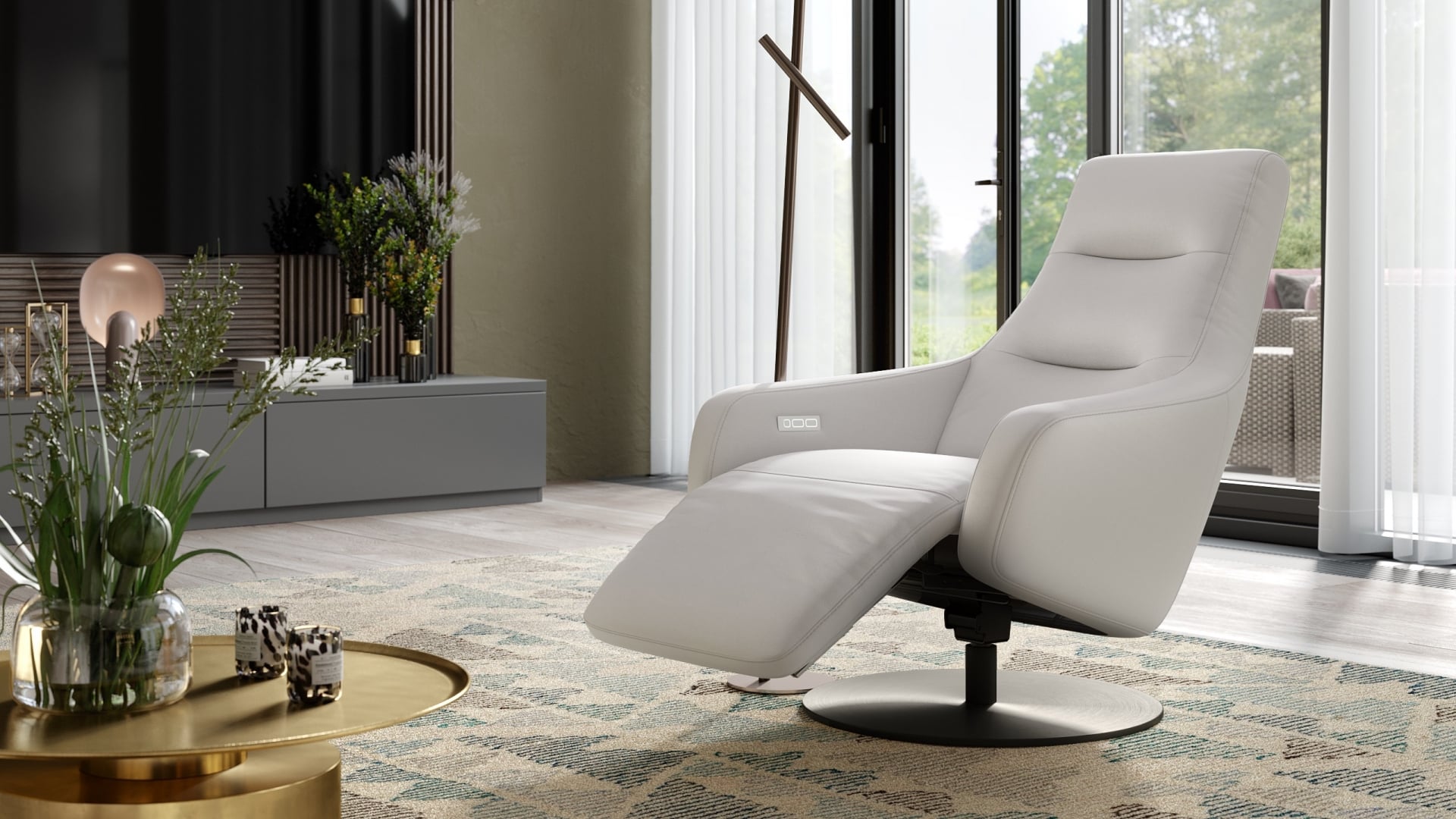 Leder Design Sessel | Sofanella