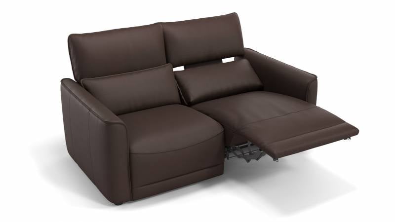Leder Kinosofa Gala mit 4 Sitzen | Sofanella